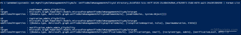Manage Entra ID PIM Policies Using PowerShell