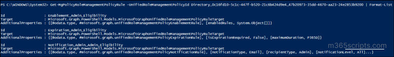 Manage Entra ID PIM Policies Using PowerShell