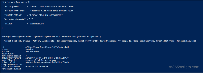 Manage Entra ID PIM Policies Using PowerShell