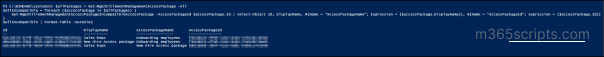 Get Entra Access Package Reports Using PowerShell