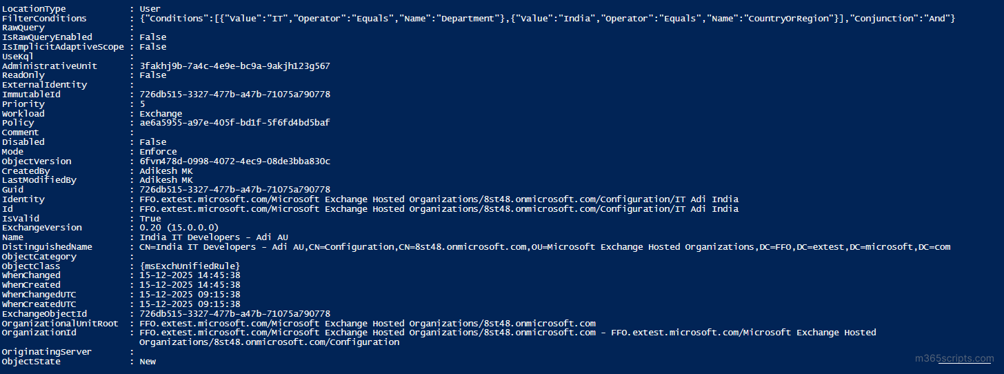 Create Adaptive Scopes in Microsoft Purview