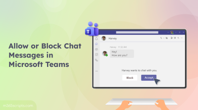 Allow or Block Chat Messages in Microsoft Teams
