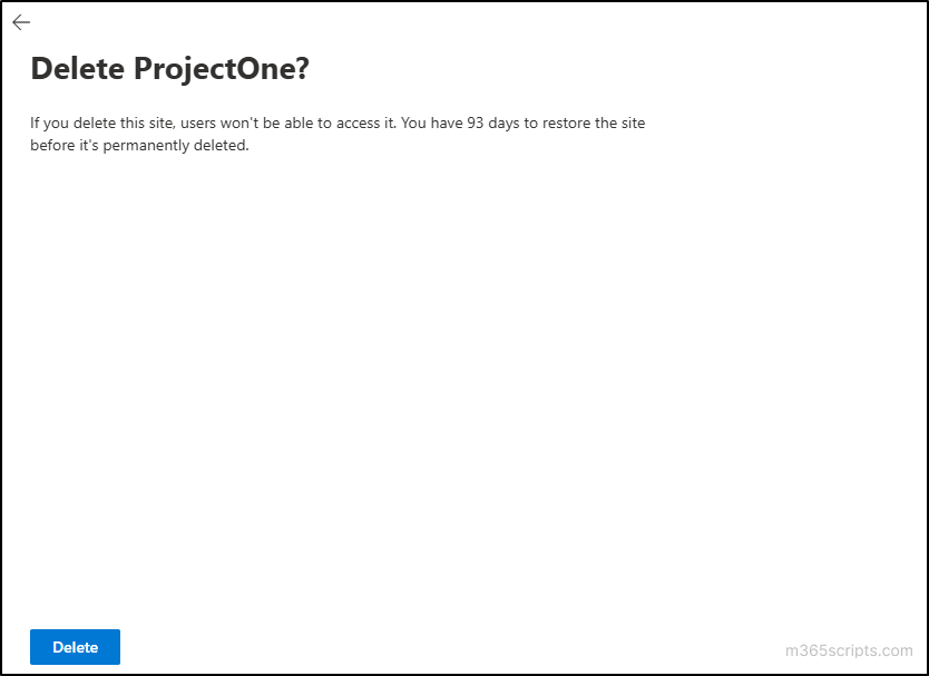 Find Retention Policies Applied to SharePoint Sites
