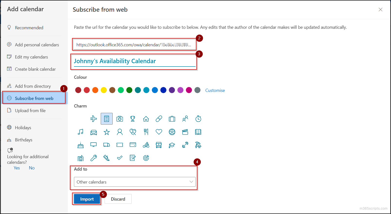 Find and Unpublish Internet Calendars in Microsoft 365