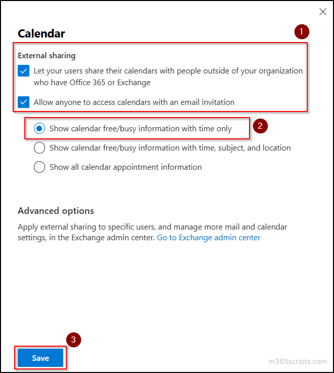 Find and Unpublish Internet Calendars in Microsoft 365
