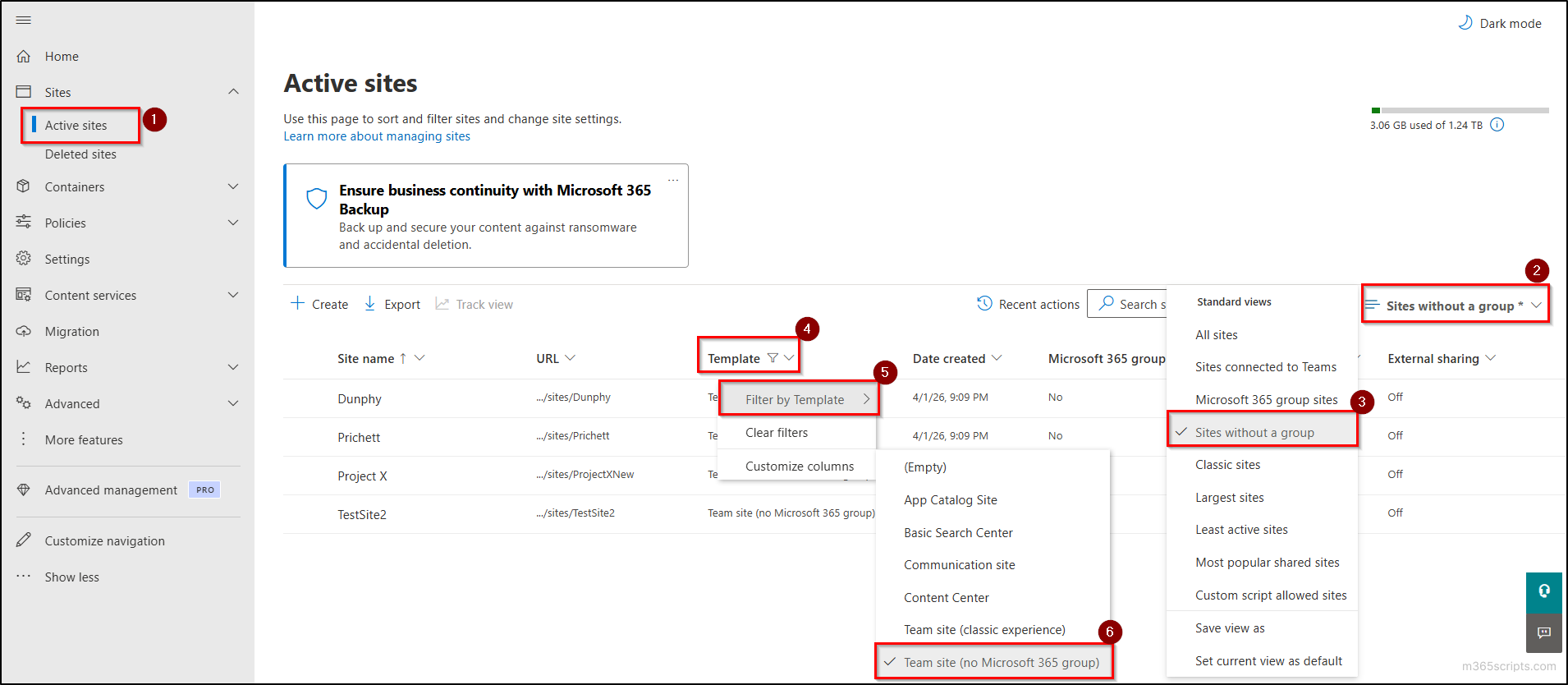 Connect Existing Team Site to New Microsoft 365 Group